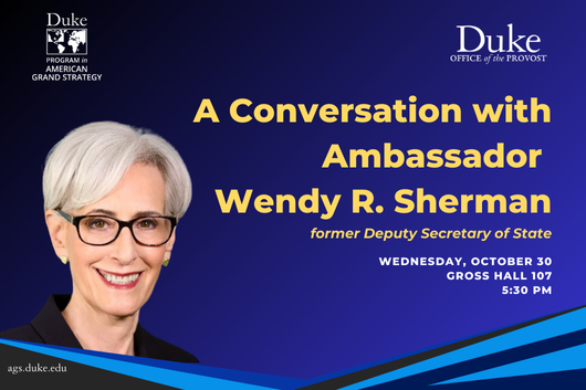 A Conversation with Ambassador Wendy R. Sherman | Office for ...